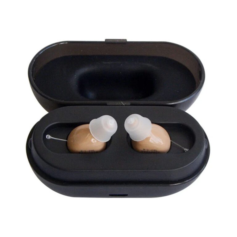 AUDIOTOP® Q Series Rechargeable CIC Hearing Aids, Magnetic Contact ...